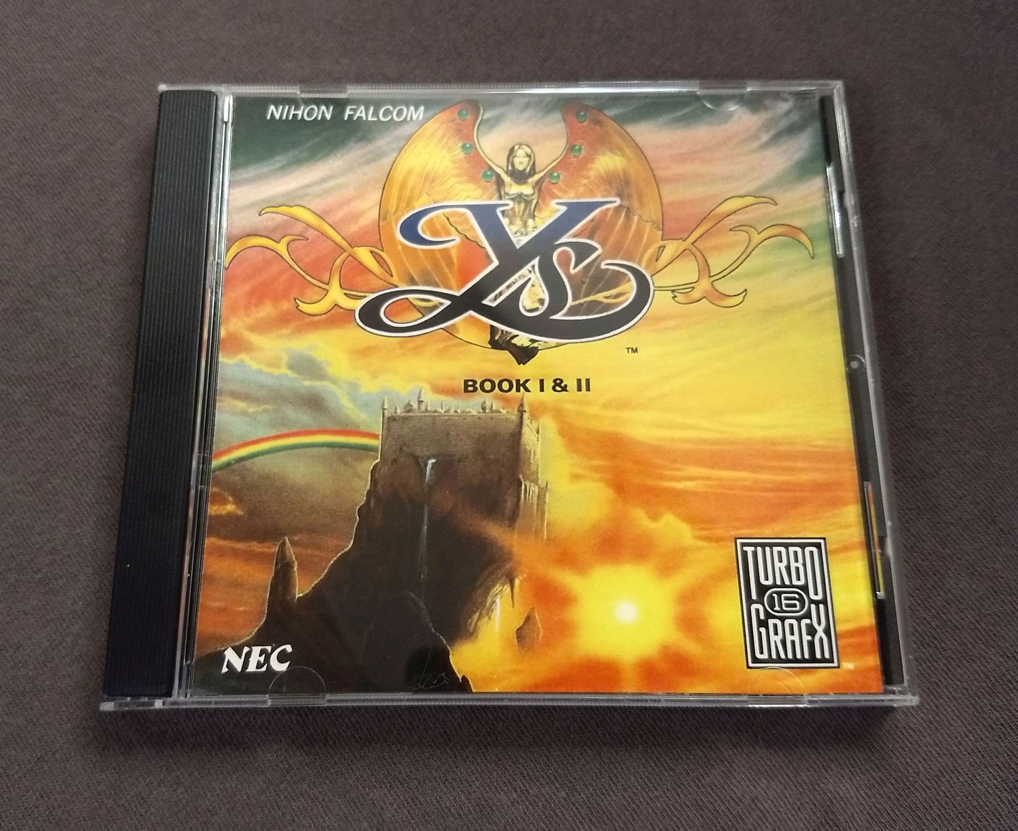 Ys Book I & II (US game, JP style art) – RetroGrafx16