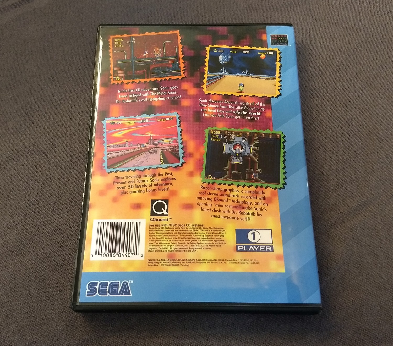 Sonic CD – RetroGrafx16